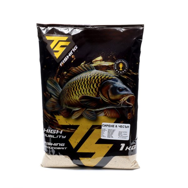 Захранка за фидер TS Fishing Feeder Groundbait Cheese & Garlic (Сирене ...